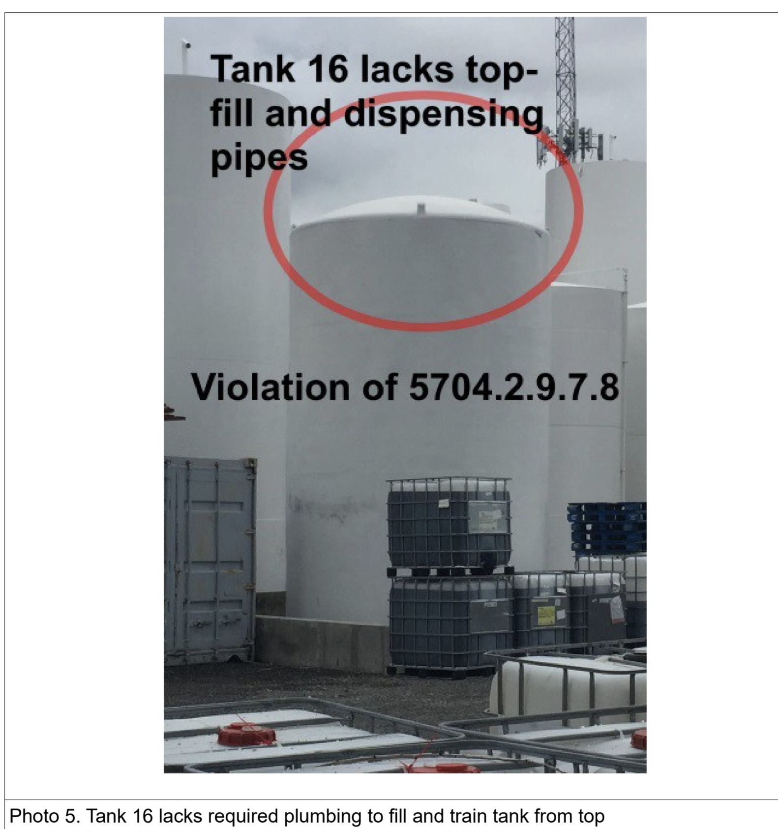 Christensen Oil Complaint #1 – No Permits for New Oil Storage Tank ...